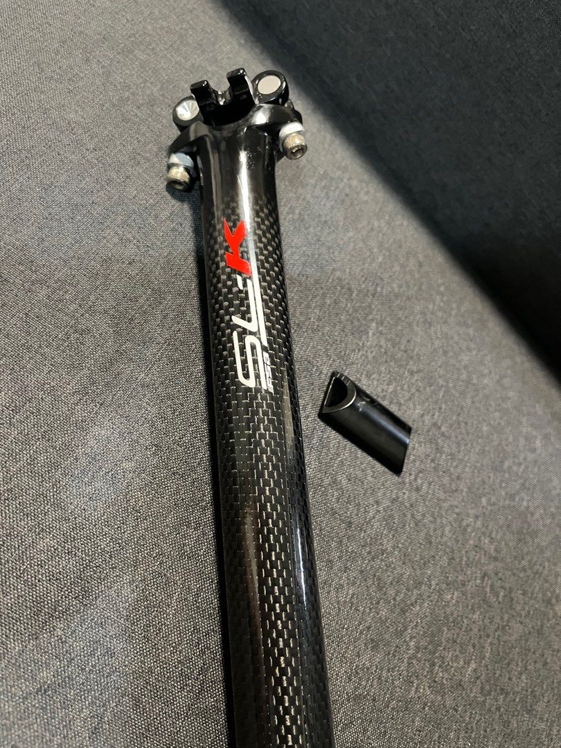 FSA SLK CARBON SEATPOST 31.6 tube size, Sports Equipment, Bicycles ...