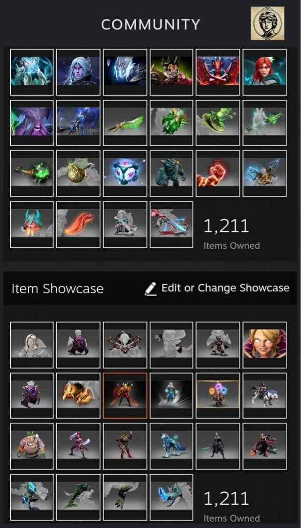 Full of Prestige Items| Luxury Dota 2 Account | Ti7 To Ti11 |, Video Gaming, Gaming Accessories ...