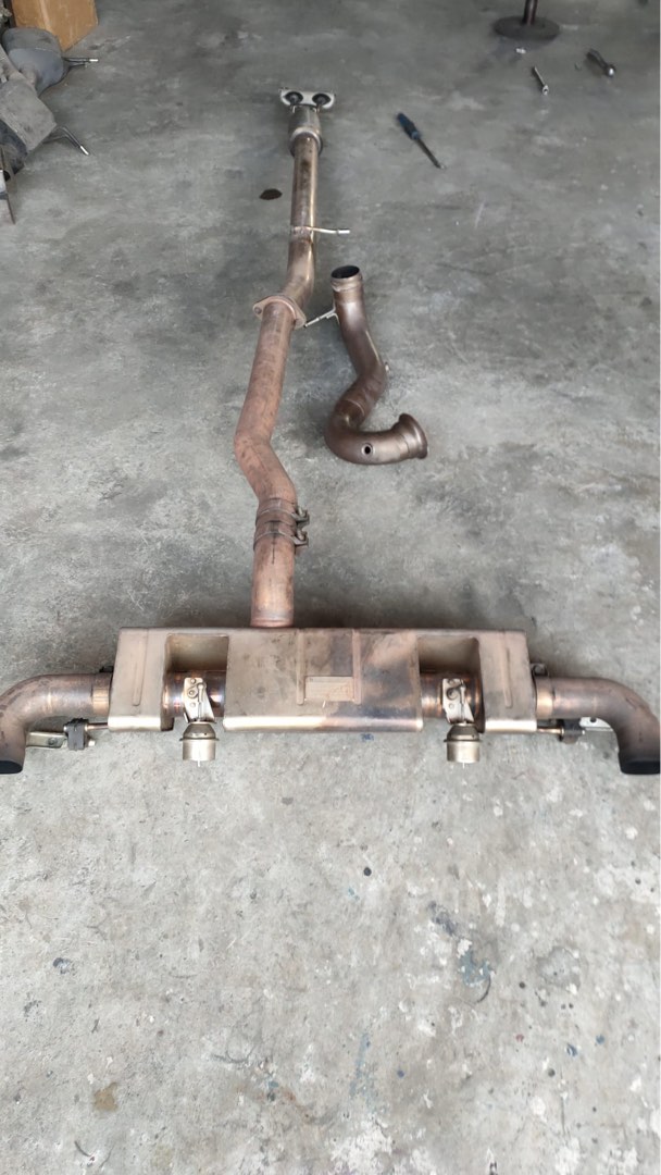 Full system IPE exhaust for w176 A45, Car Accessories, Accessories on ...