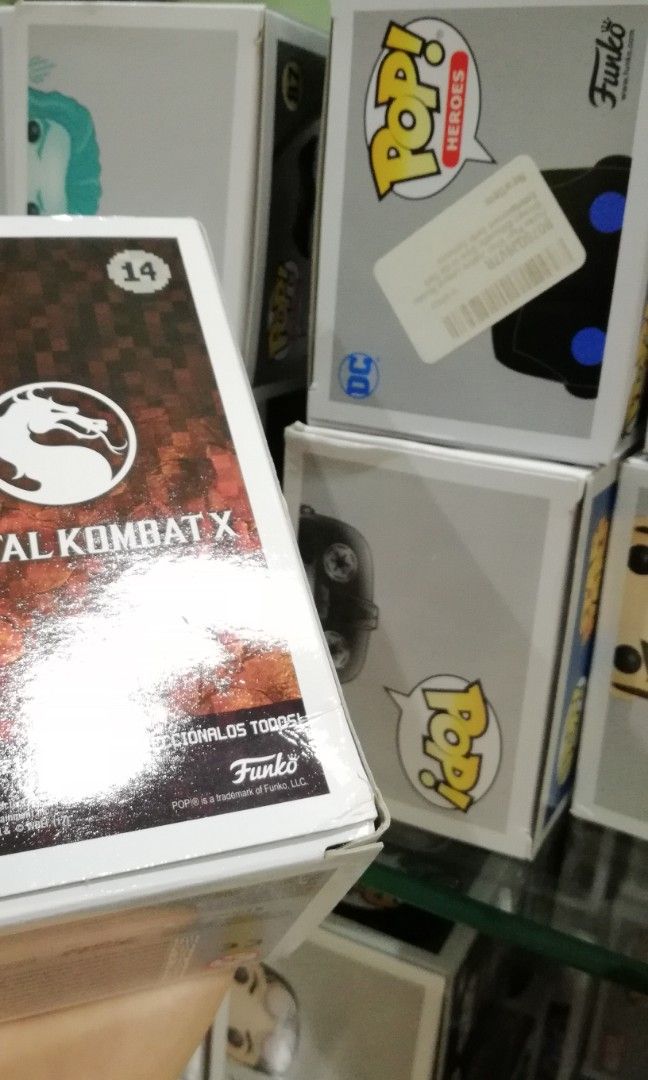 Funko Pop Mortal Kombat X Raiden 8 bit, Hobbies & Toys, Toys & Games on ...