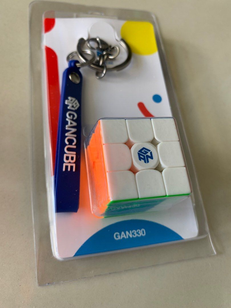 Gan cube keychain (rubics cube speed cube), Hobbies & Toys, Toys ...