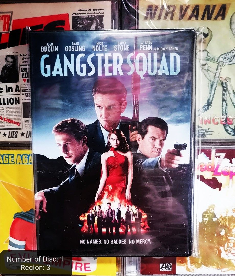 Gangster Squad Dvd Movie Original Dvd Movies Dvds Movie For Sale Foreign Films Hobbies And Toys