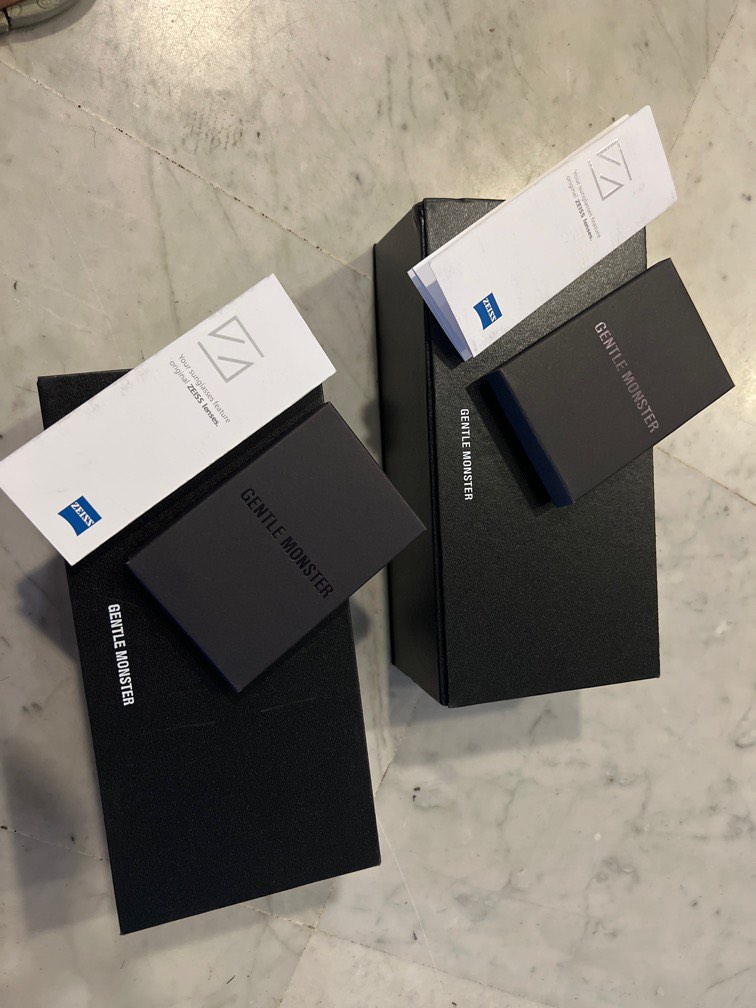 Gentle monster Box, Men's Fashion, Watches & Accessories, Accessory ...