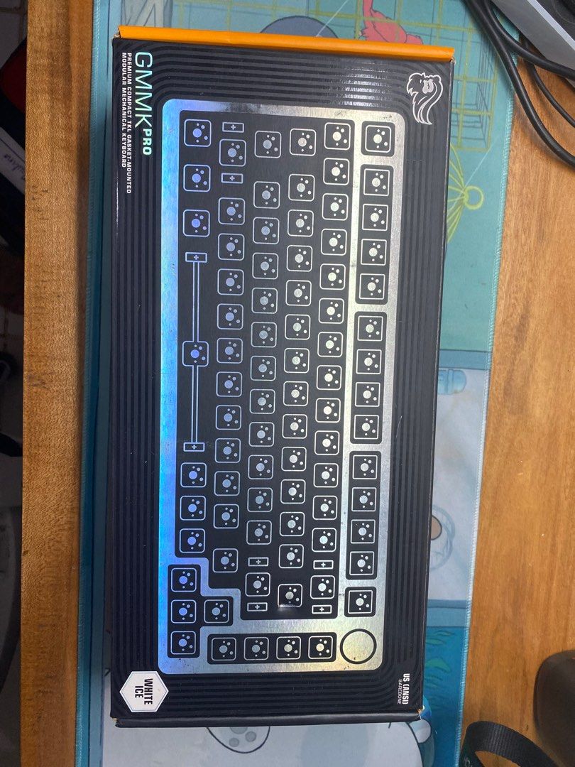 GMMK Pro White Ice, Computers & Tech, Parts & Accessories, Computer Keyboard on Carousell