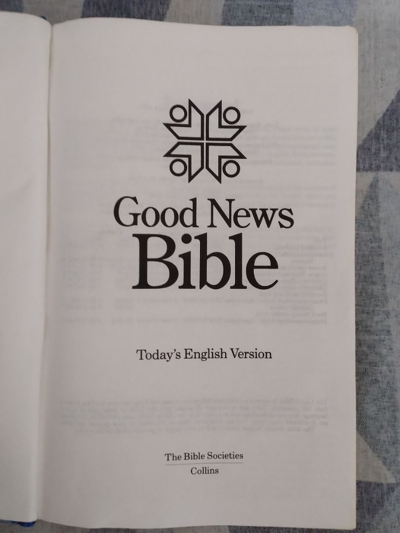 Good News Bible in Today's English Version 1976, Hobbies & Toys, Books ...
