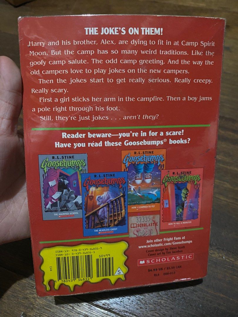 GOOSEBUMPS GHOST CAMP, Hobbies & Toys, Books & Magazines, Fiction & Non ...