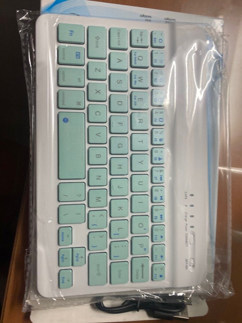 Green Bluetooth keyboard, Computers & Tech, Parts & Accessories ...