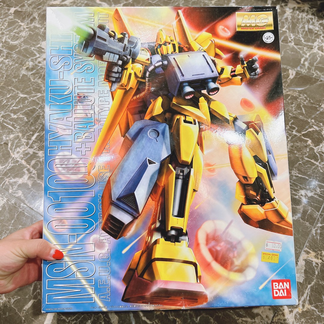 Gundam gundam msn-00100 hyaku-shiki ballute system, Hobbies & Toys ...