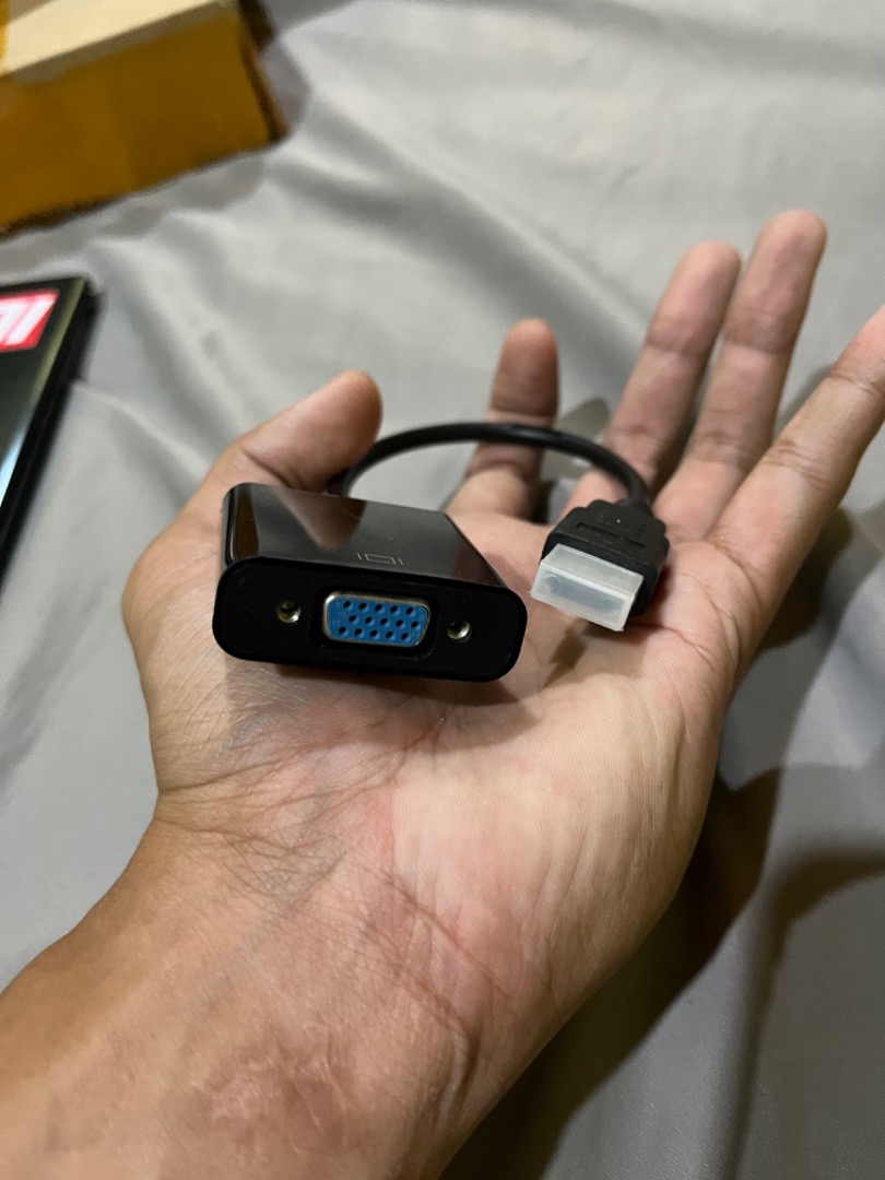 -HDMI-AVR Adaptor, Computers & Tech, Parts & Accessories, Cables ...