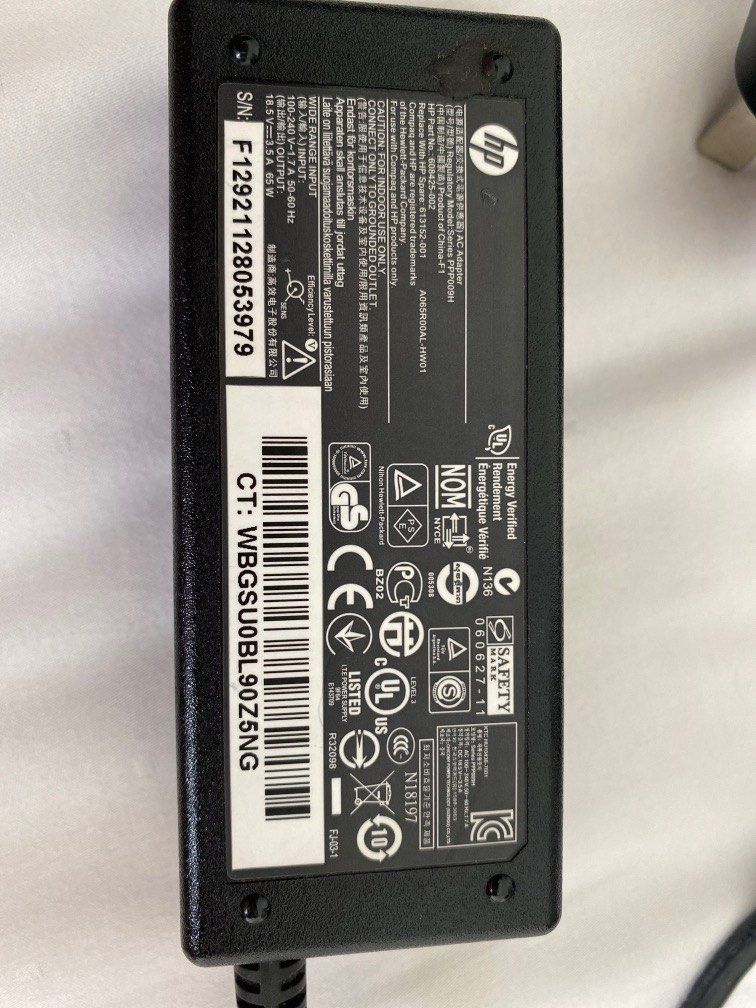 HP Charger, Computers & Tech, Laptops & Notebooks on Carousell
