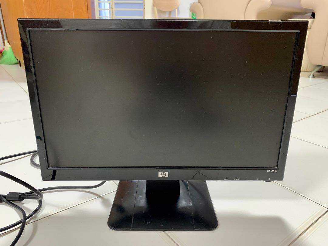 HP v185e Monitor, Computers & Tech, Parts & Accessories, Monitor ...