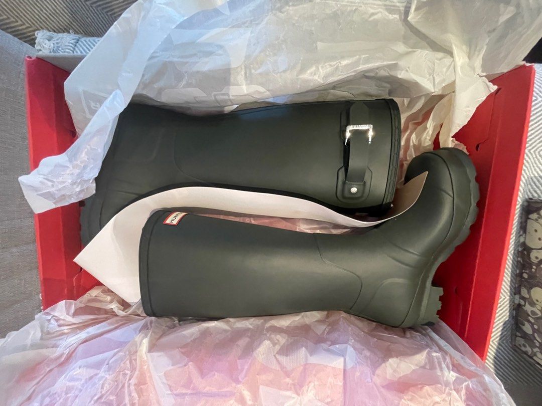 Hunter Boots Brand New Size US 7, Men's Fashion, Footwear, Boots on ...