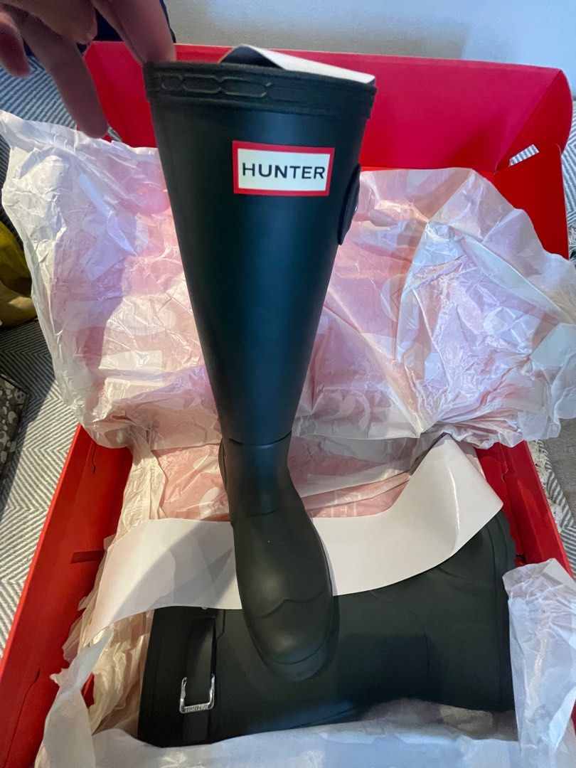 Hunter Boots Brand New Size US 7, Men's Fashion, Footwear, Boots on ...