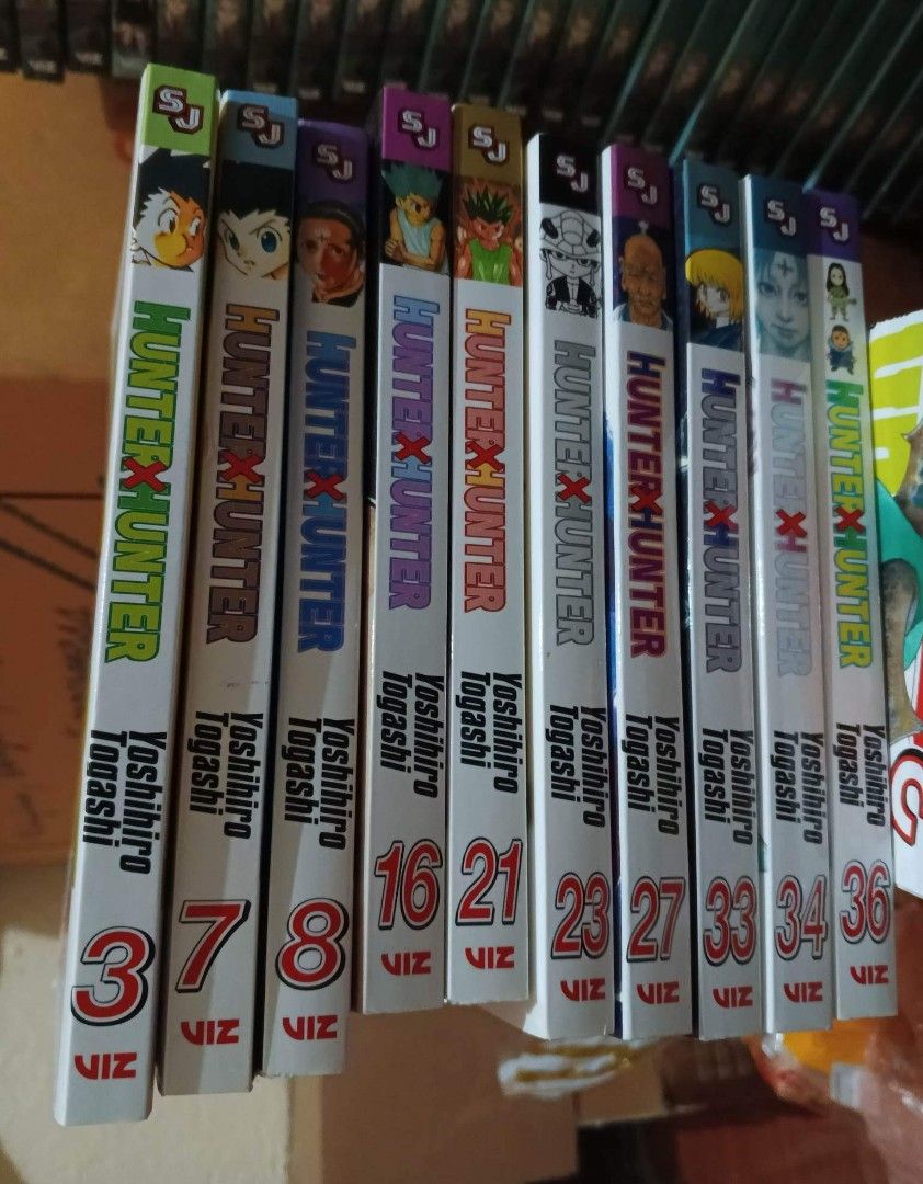 Hunter X Hunter Manga (assorted volumes), Hobbies & Toys, Books ...