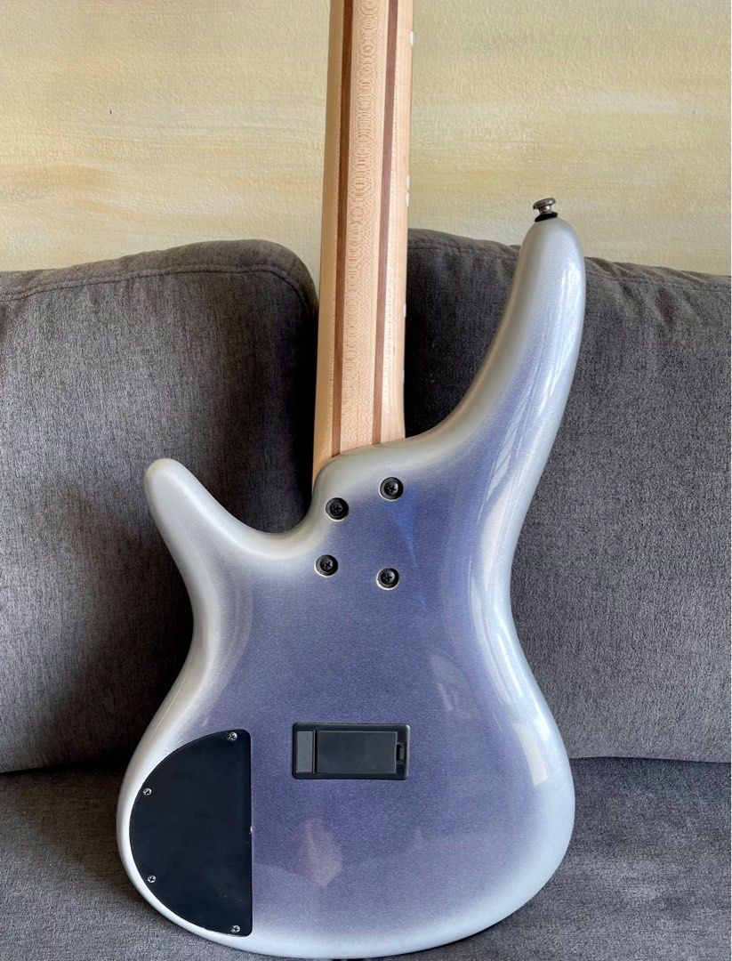 Ibanez SR300E-MGB Electric Bass Guitar, Midnight Gray Burst, Hobbies ...