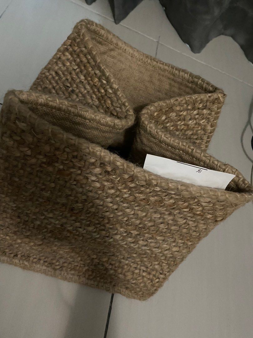 Ikea basket, Furniture & Home Living, Home Improvement & Organisation ...