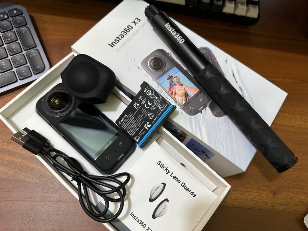 Insta360 X3 Pocket 360 Action Camera (with Freebies), Photography ...