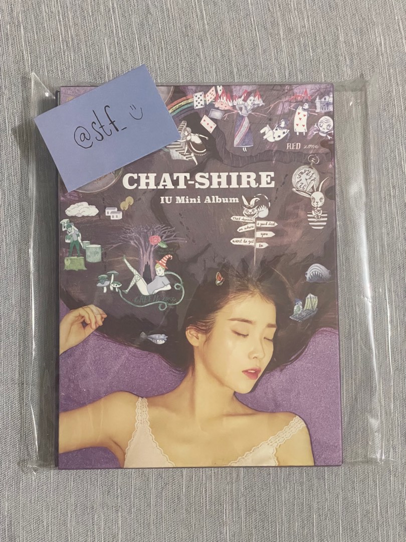 IU CHAT-SHIRE Album, Hobbies & Toys, Memorabilia & Collectibles, K-Wave on Carousell