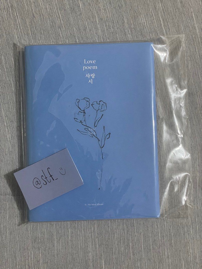 IU Love Poem Album, Hobbies & Toys, Memorabilia & Collectibles, K-Wave on Carousell