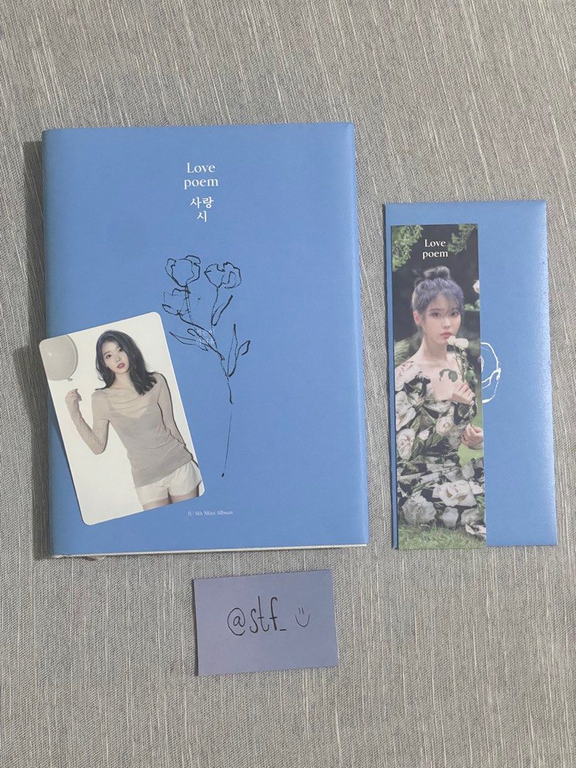 IU Love Poem Album, Hobbies & Toys, Memorabilia & Collectibles, K-Wave on Carousell