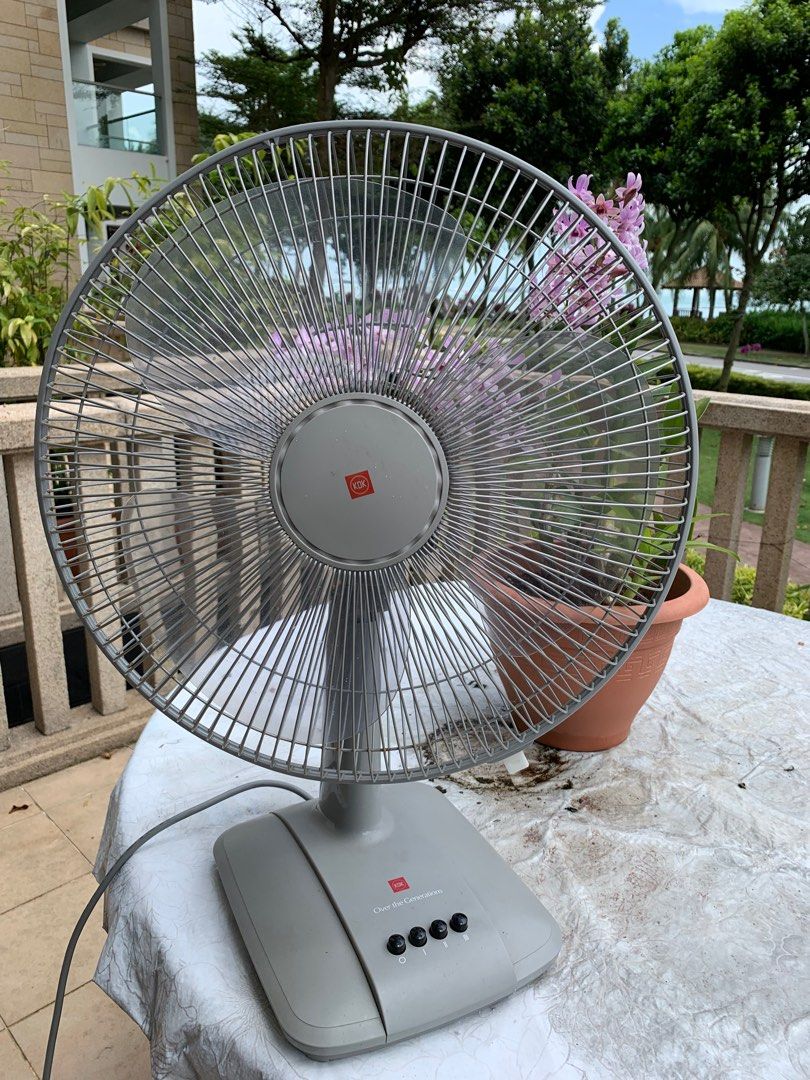 KDK 18”/46 cm table fan, Furniture & Home Living, Lighting & Fans, Fans ...