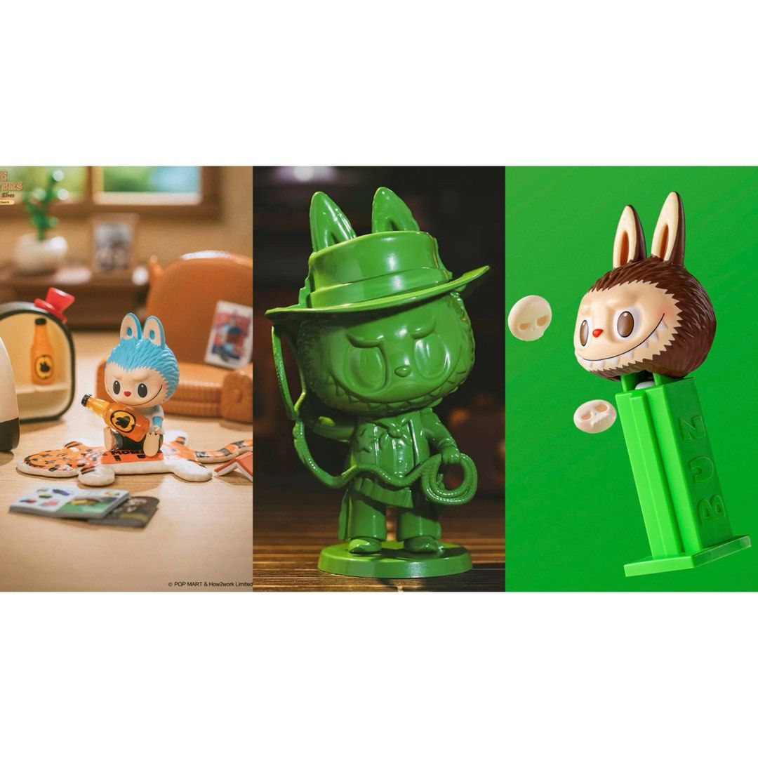 LABUBU SECRET - Comic Time / Vintage Plastic Cowboy / Buz Candy ...