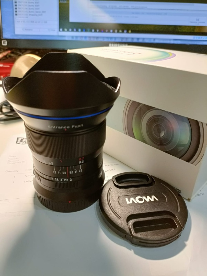 Laowa 15mm f/2 Zero-D ultra wide prime lens - Nikon Z mount in pristine condition, Photography ...