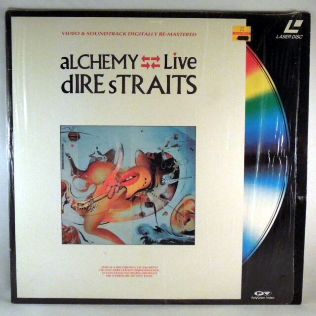LASER DISC: DIRE STRAITS Alchemy Live 1983, Hobbies & Toys, Music ...