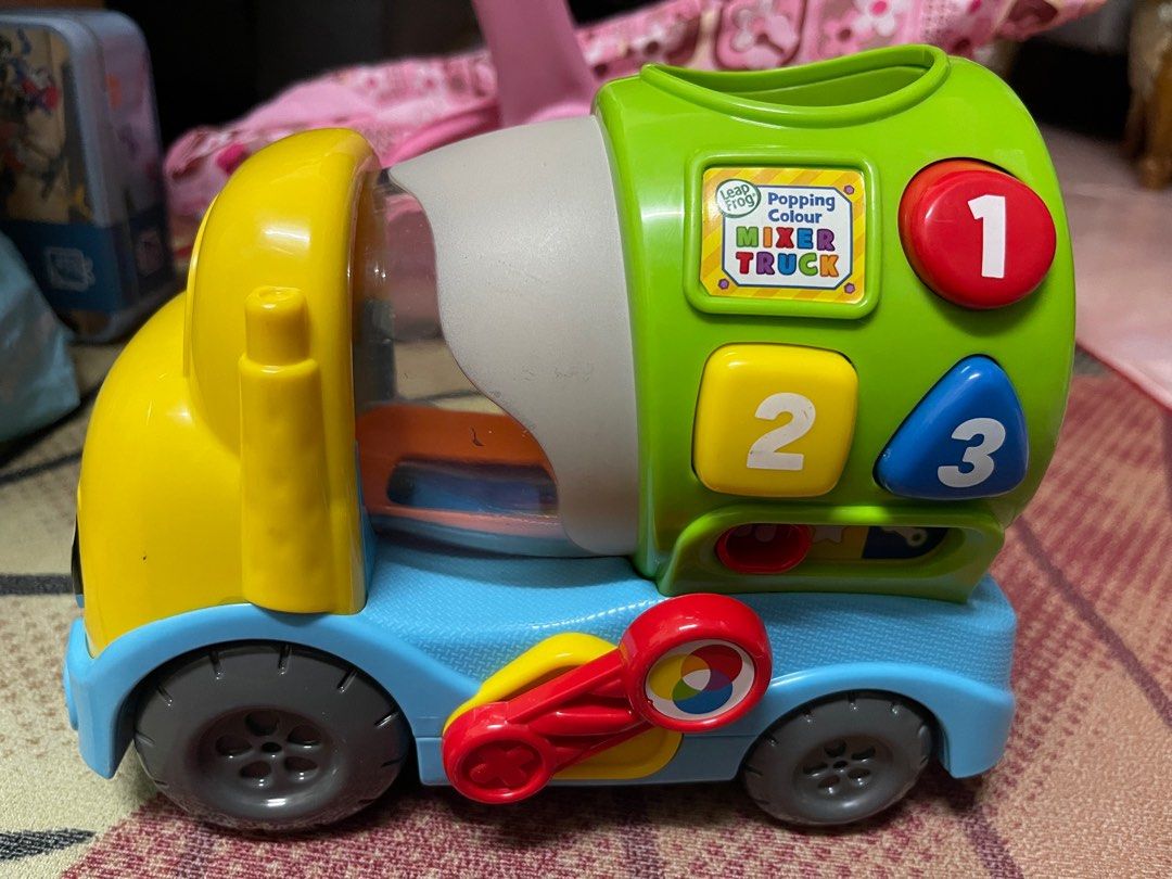 Leapfrog mixer truck(missing ball), Hobbies & Toys, Toys & Games on ...