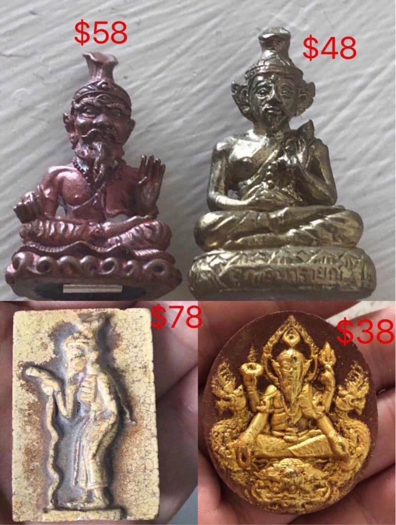 Lersi Lp Si Thep Udon Wat Khao Laem Wat Pak Khan Lp Han, Hobbies & Toys ...
