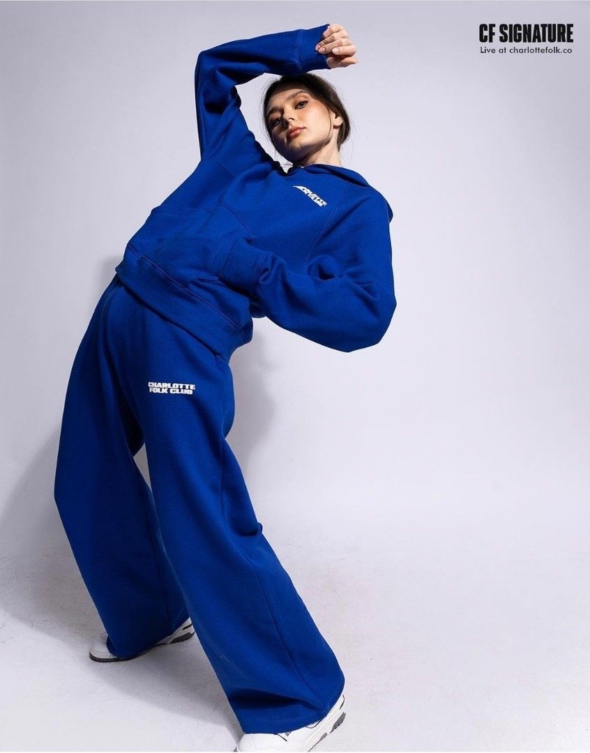 Limited Edition Charlotte Folk CF Signature Collection Hoodie and Pants ...