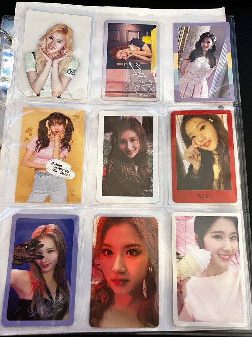 (LISTING 2) WTS/WTT/LFB TWICE PHOTOCARDS ALBUM INCLUSIONS NAYEON JEONGYEON MOMO SANA JIHYO MINA ...