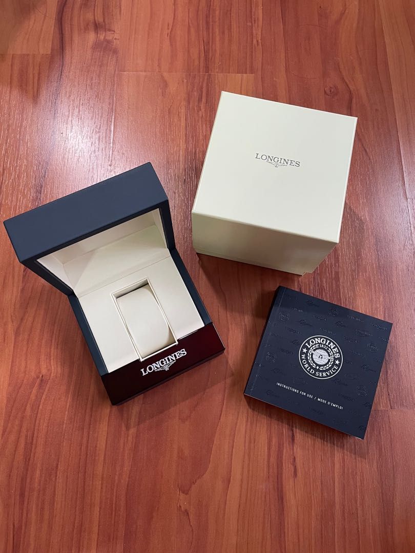 Longines watch box, Luxury, Accessories on Carousell
