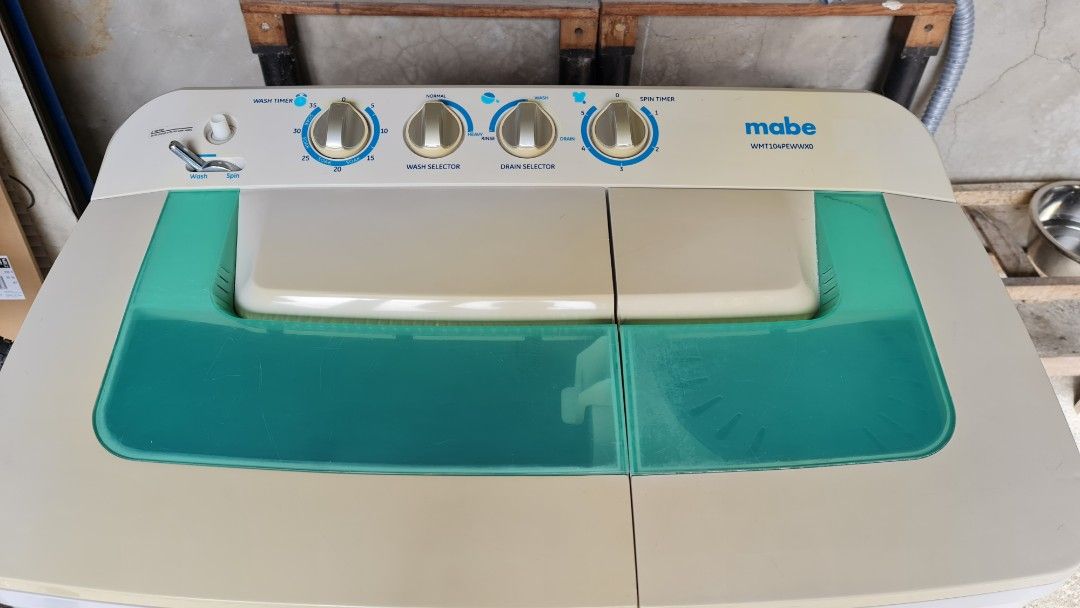 MABE (maker of GE) 10kg twin tub washing machine, TV & Home Appliances ...