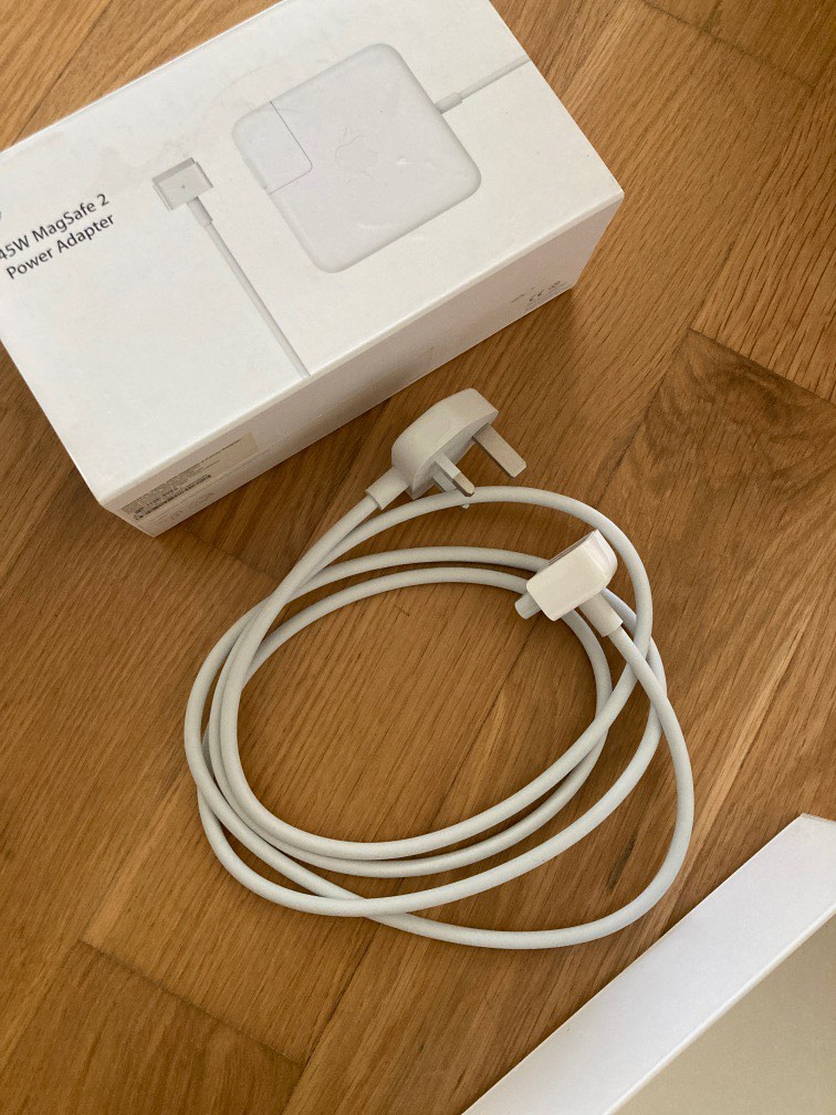 45W Mag Safe 2 Power Adapter MacBook Charger Cable, Computers & Tech ...
