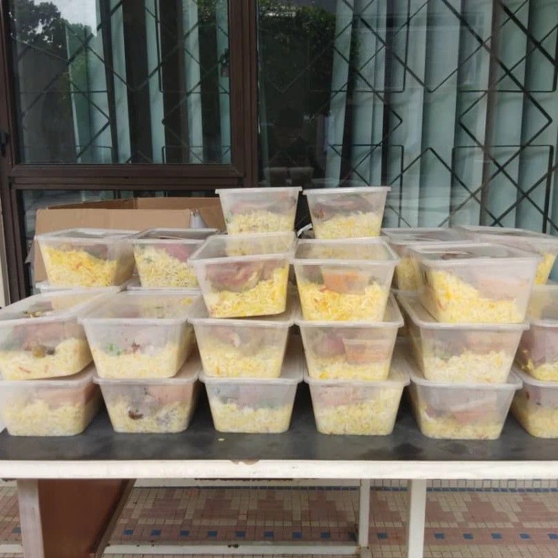 Mandi rice with chicken, Food & Drinks, Homemade Bakes on Carousell