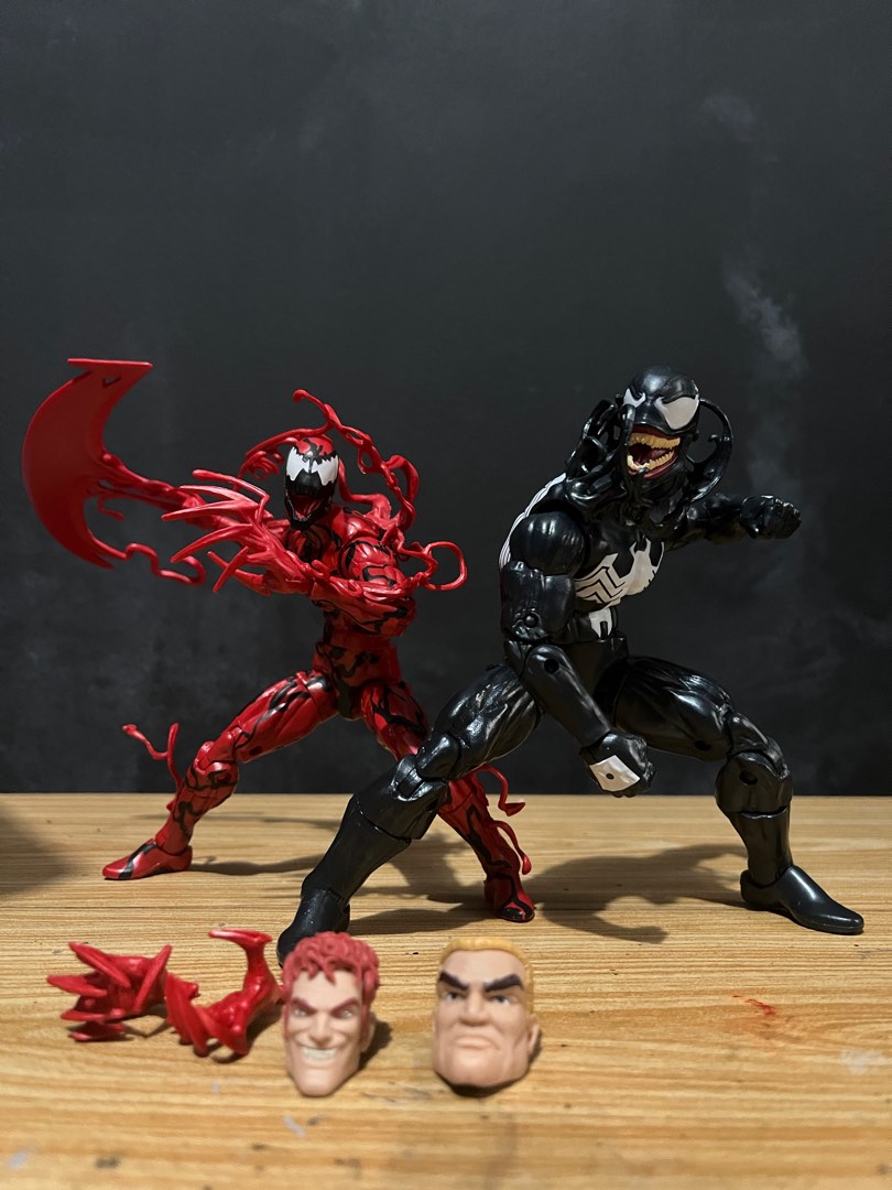 Marvel Legends Venom & Carnage Monster Venom Wave Set, Hobbies & Toys ...
