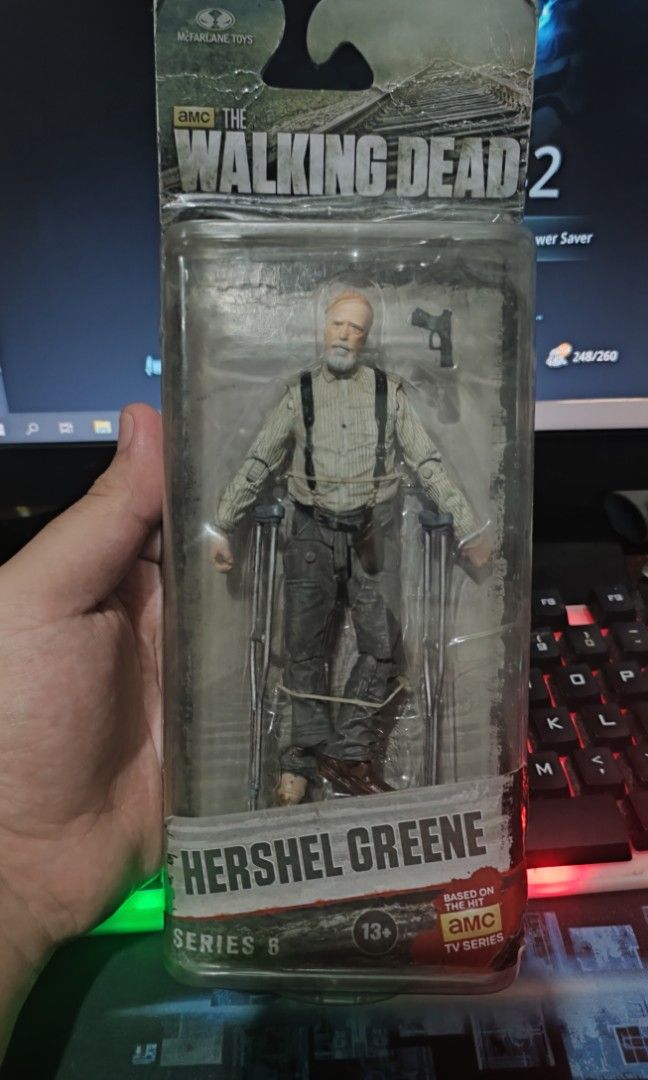 Mcfarlane Walking Dead Hershel, Hobbies & Toys, Toys & Games on Carousell