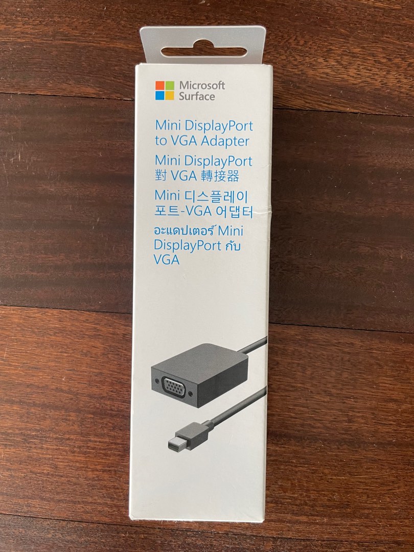 Microsoft Mini Display Port to VGA Adaptor, Computers & Tech, Parts ...
