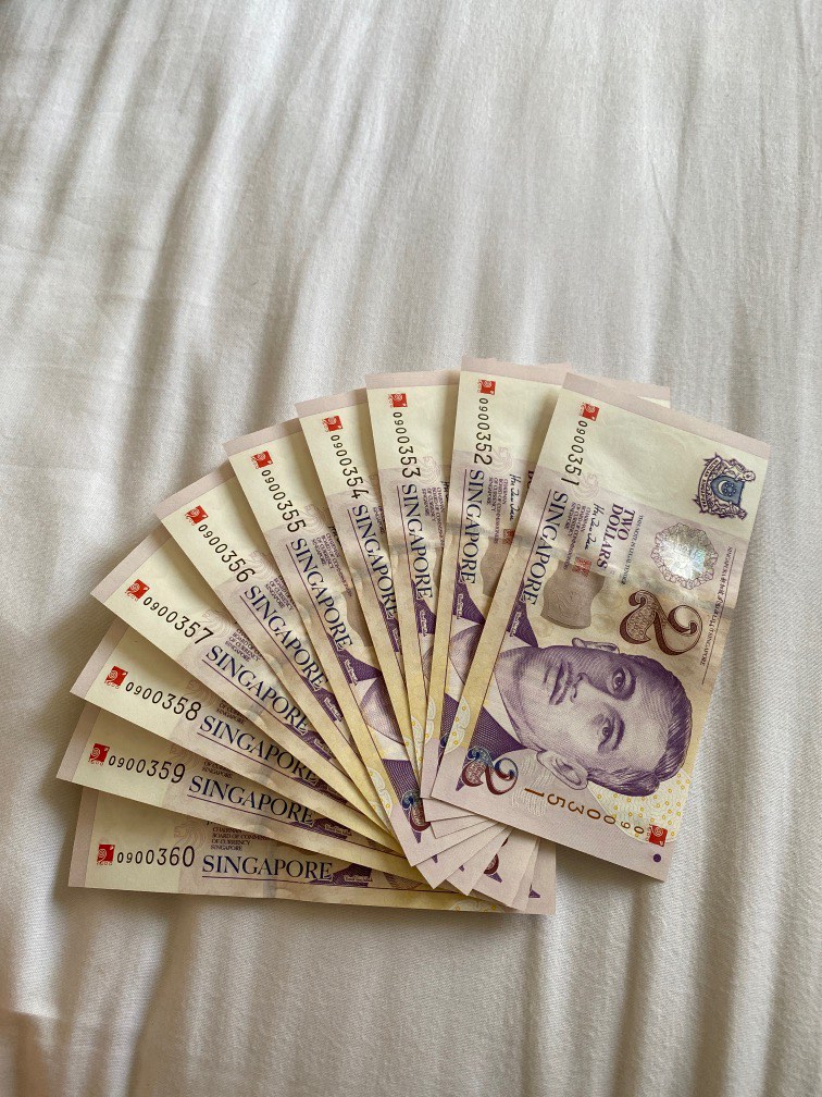 Millennium $2 with 10 running number, Hobbies & Toys, Memorabilia ...