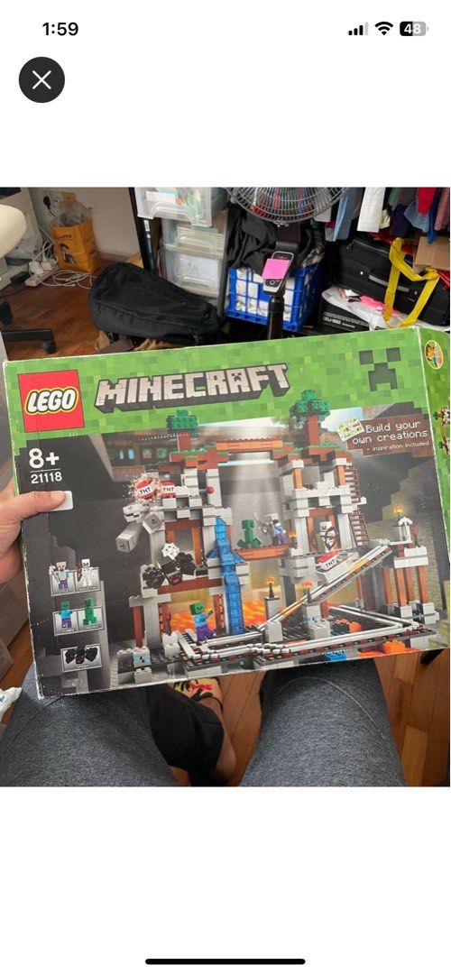 Minecraft Lego Sets (original) - 21118, 21125, 22130, 21135, 21139 ...