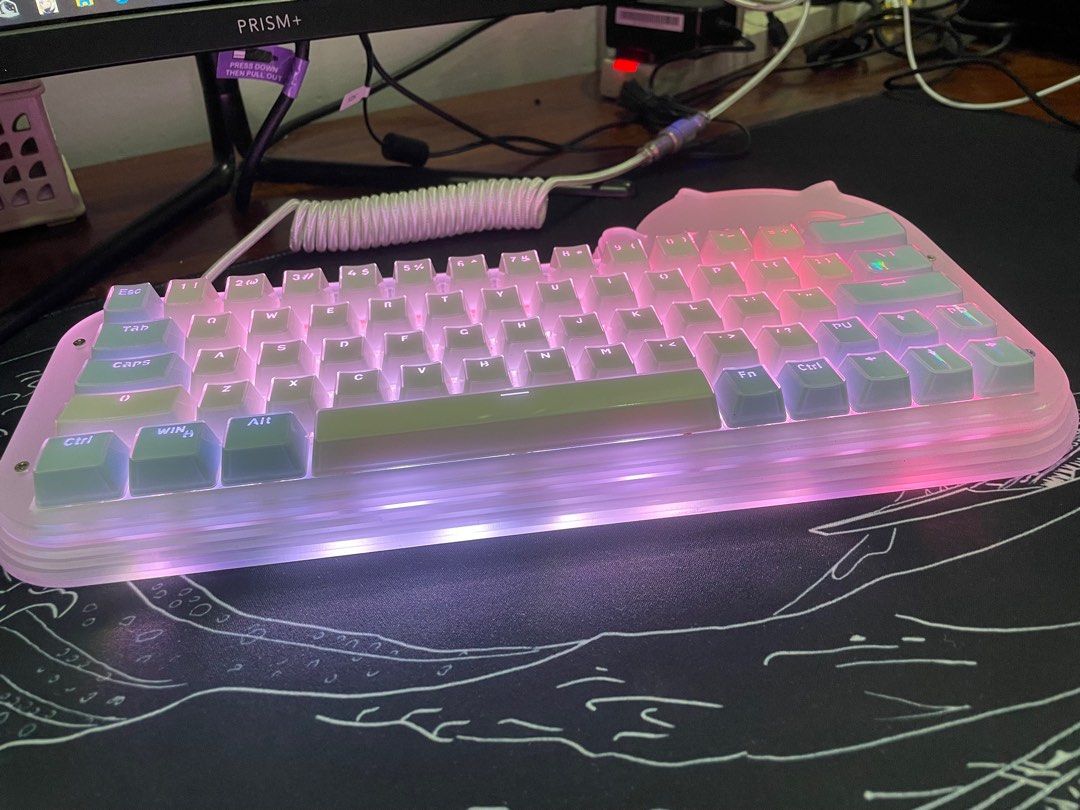 mini cat 64 epomaker custom mechanical keyboard, Computers & Tech ...
