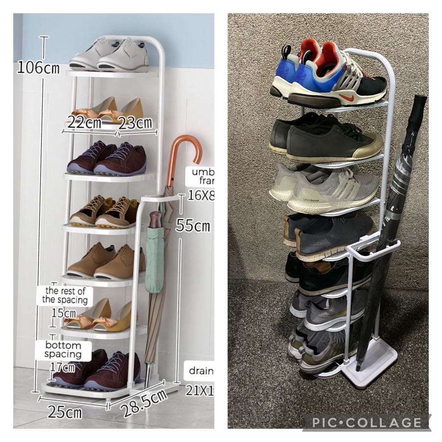 Minimalist shoe stand, Furniture & Home Living, Furniture, Shelves ...