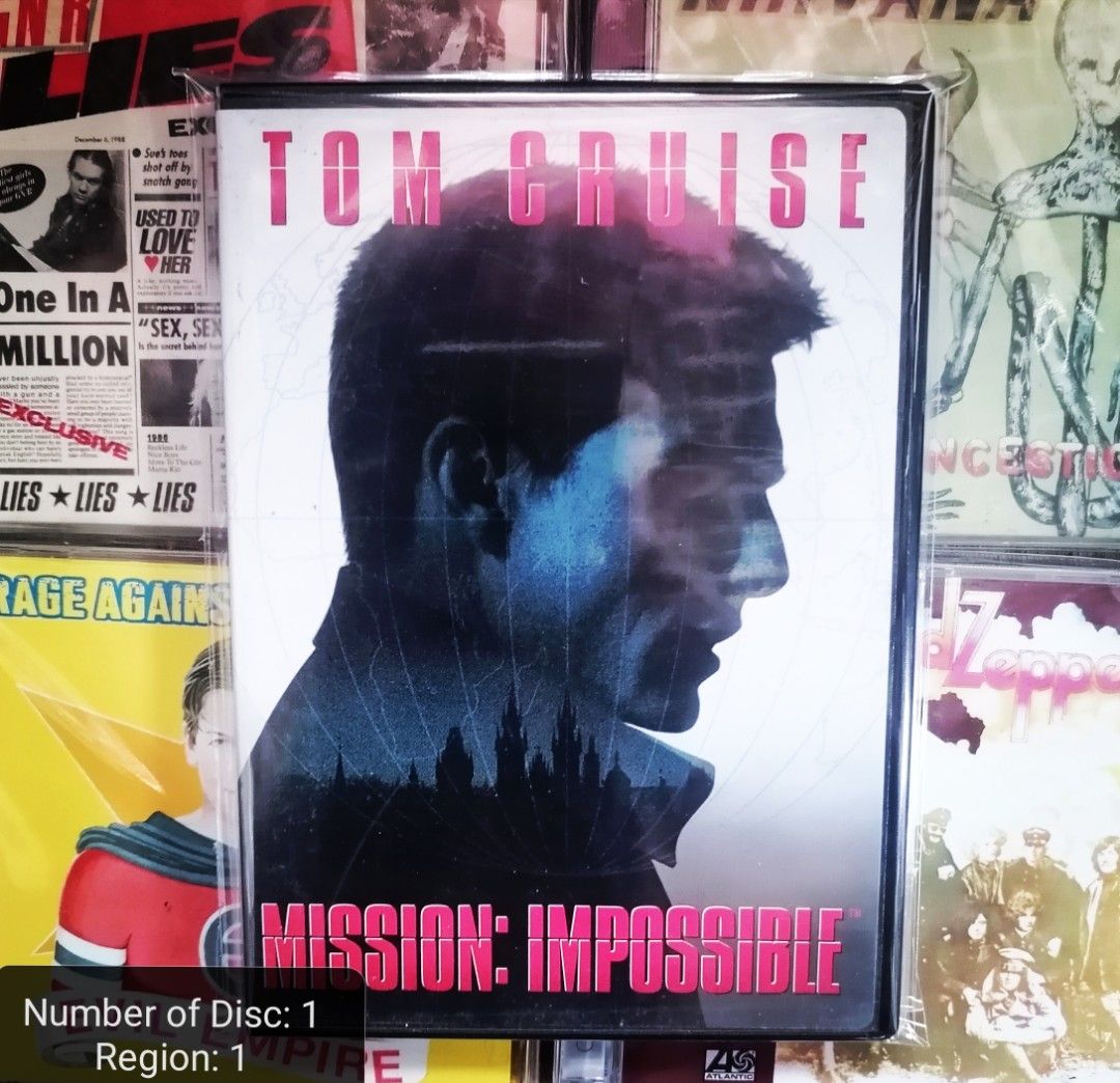 Mission Impossible DVD Movie Original DVD Movies DVDs Movie For Sale ...
