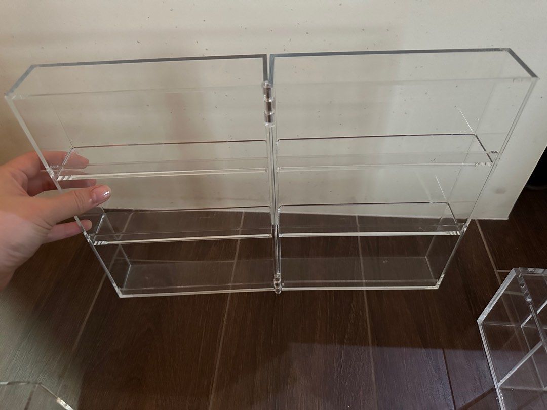 MUJI acrylic storage units, Furniture & Home Living, Home Improvement ...