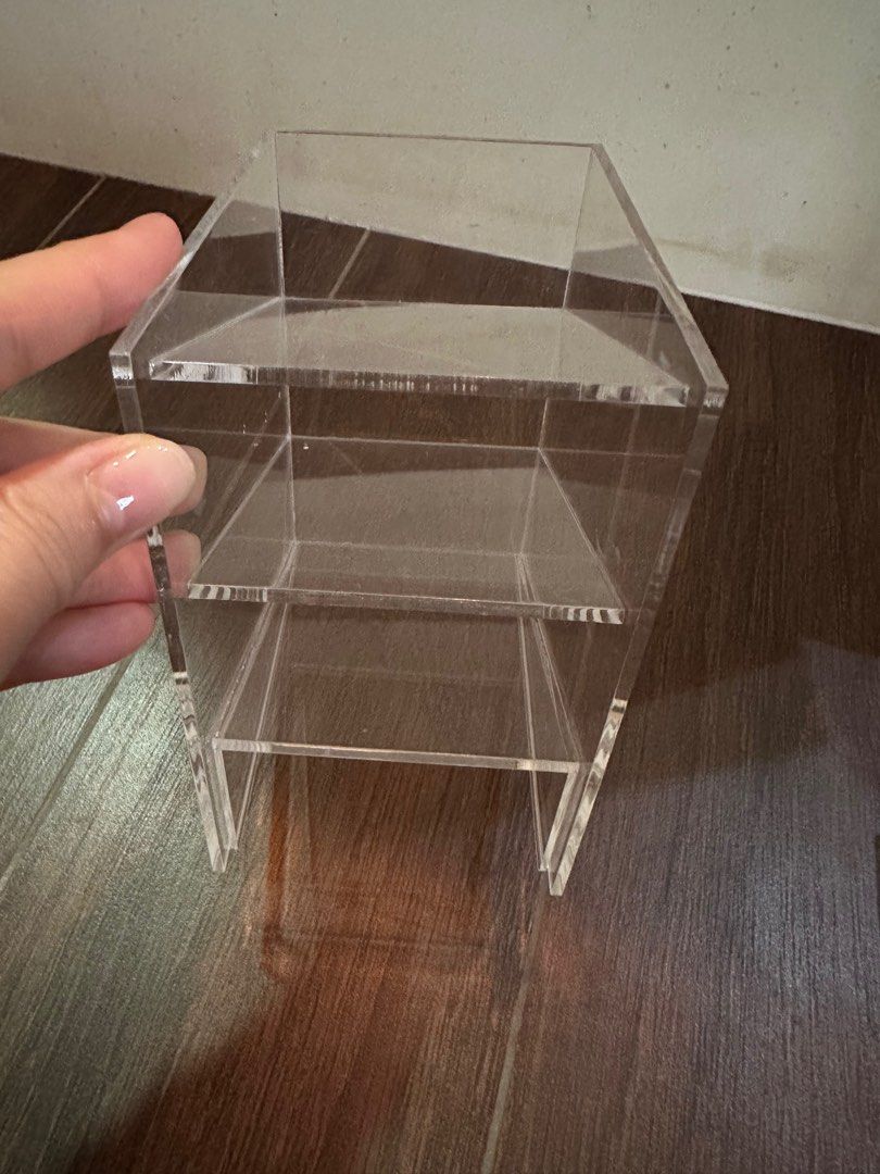 MUJI acrylic storage units, Furniture & Home Living, Home Improvement ...