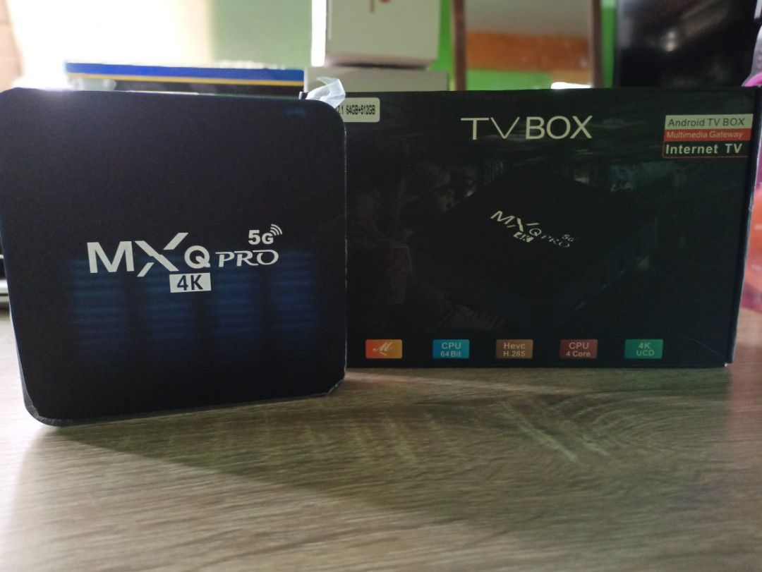 MXQ Pro 4K 5G Android Tv Box, TV & Home Appliances, TV & Entertainment ...