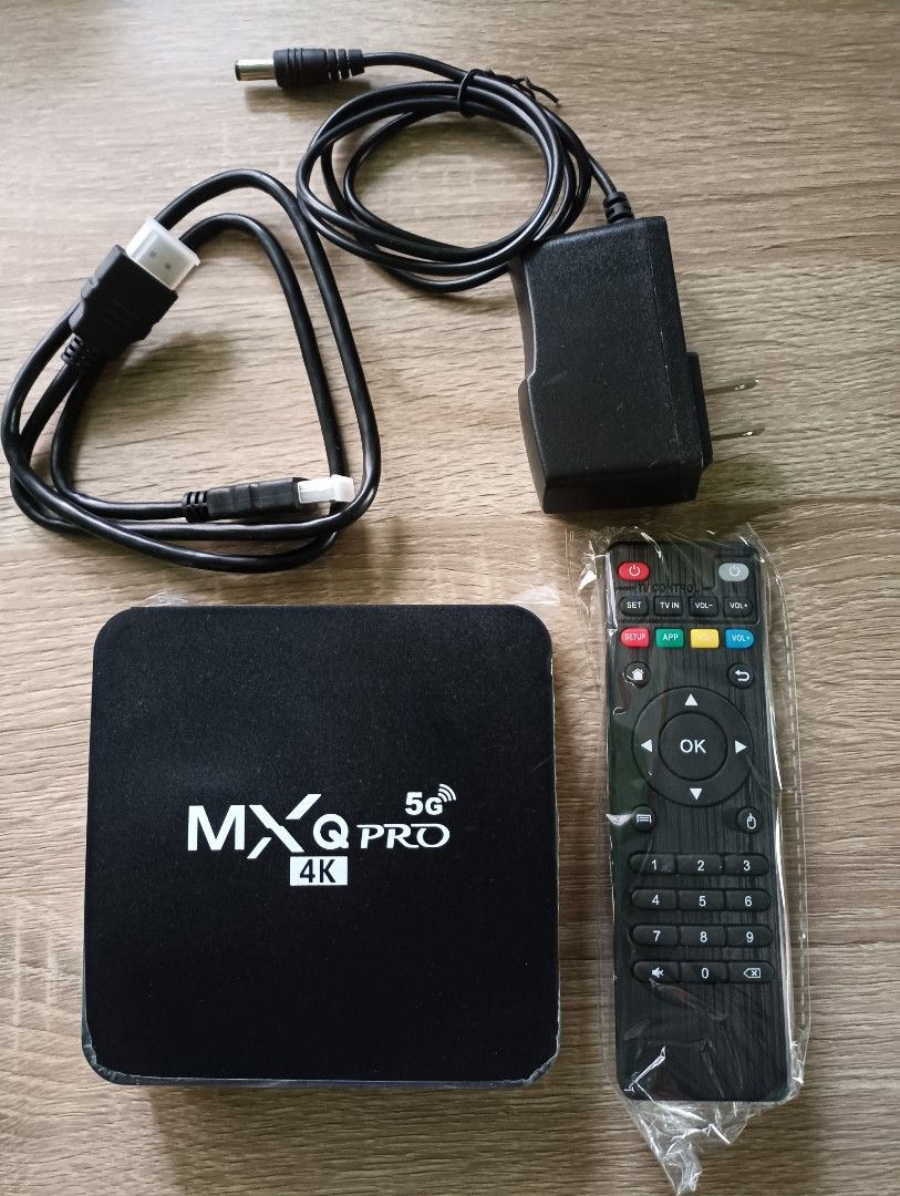 MXQ Pro 4K 5G Android Tv Box, TV & Home Appliances, TV & Entertainment ...