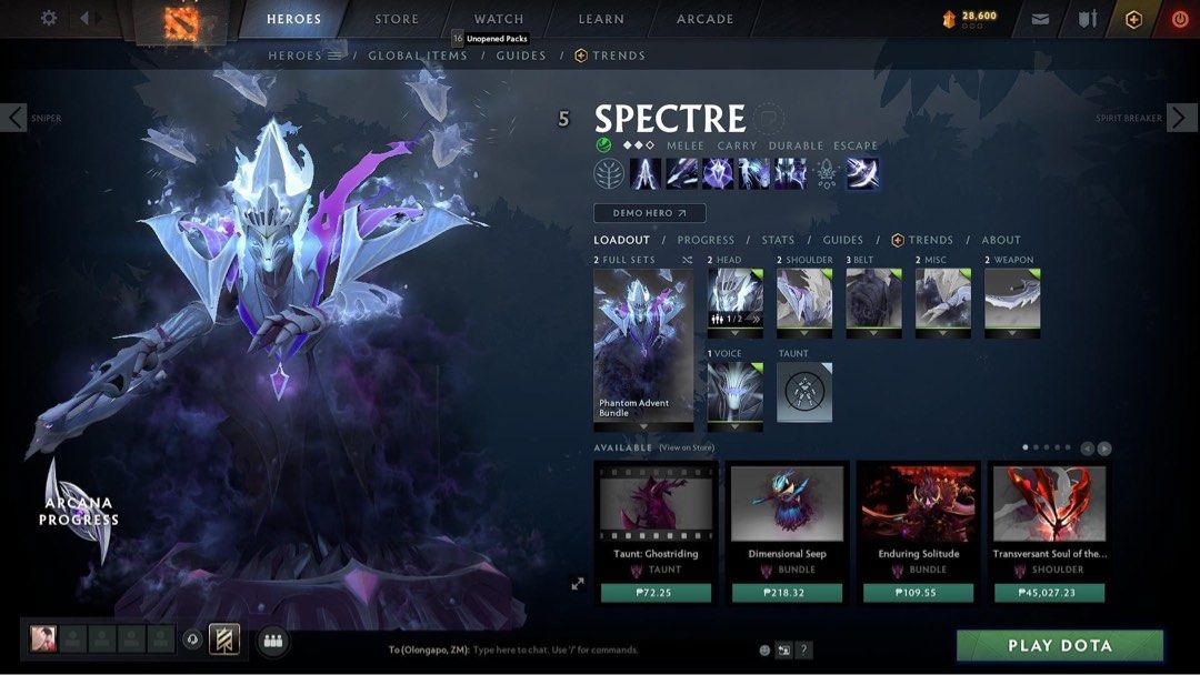 Nemestice & Ti11 Prestige Items | Dota 2 Account, Video Gaming, Gaming ...