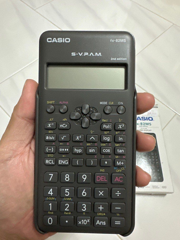 New Casio FX-82 MS Scientific calculators, Hobbies & Toys, Stationery ...